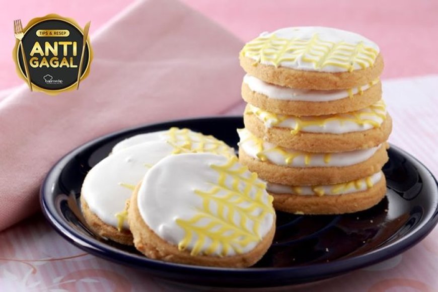 Resep dan Cara Membuat Kue Kering Lemon Glasur, Camilan Renyah yang ...